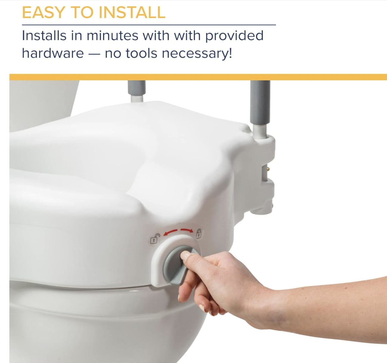 Clamp on Toilet Riser - Ability Toolbox Guidebook