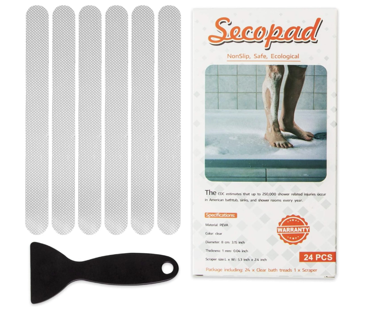 Non Slip Shower Strips - Ability Toolbox Guidebook
